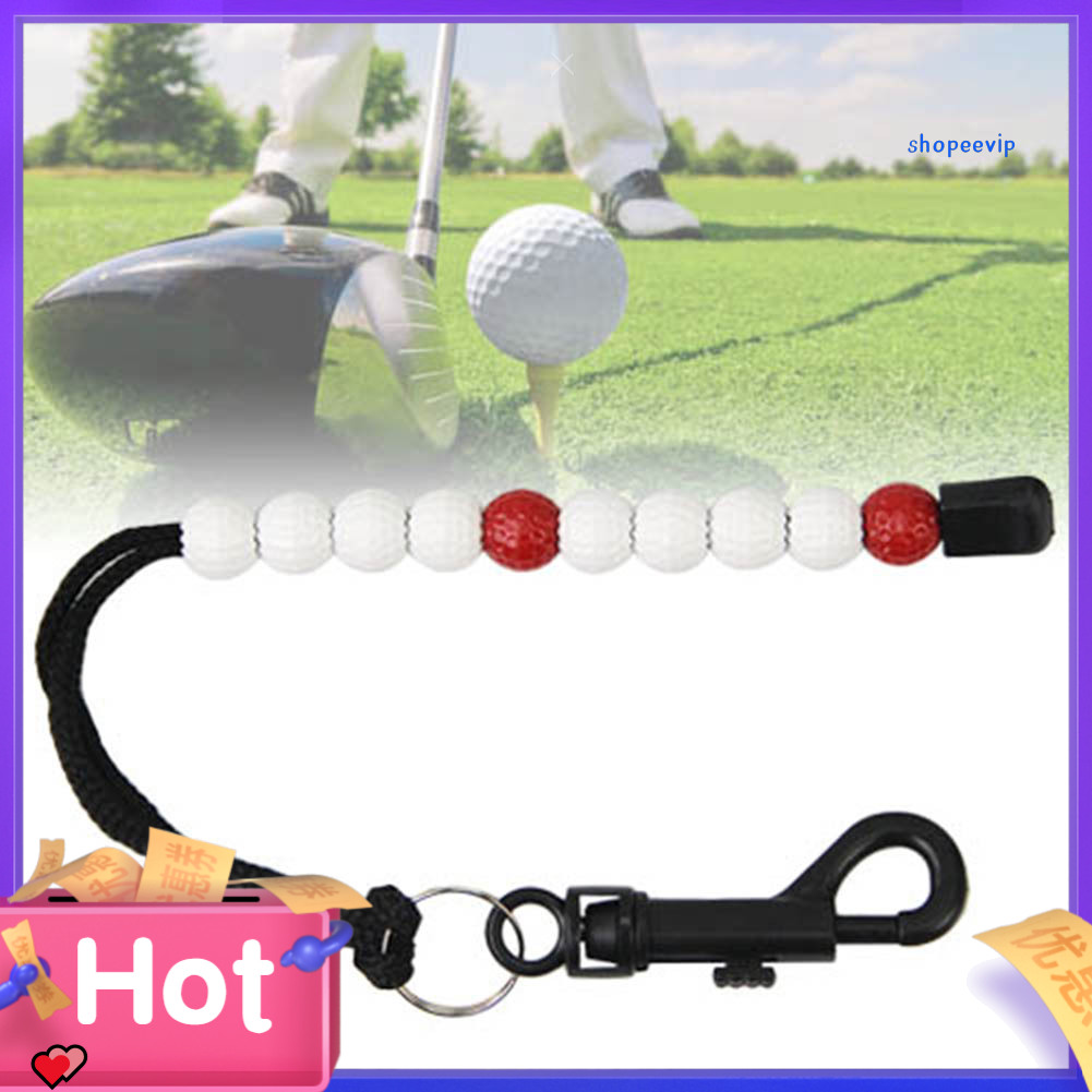 SPVP Pro Golf Plastic Bead Counter Strokes Score Count Training Scorer ...