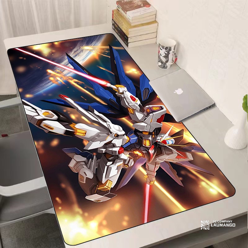 Game Mats Large Gundam Mouse Pad Gaming Accessories Keyboard Desk Mat ...