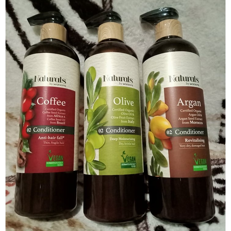 NATURALS BY WATSON Assorted Hair Conditioner 490 ml/bottle. Sold by ...