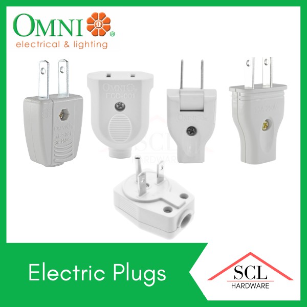 OMNI Electrical Plugs (Different types) | Shopee Philippines