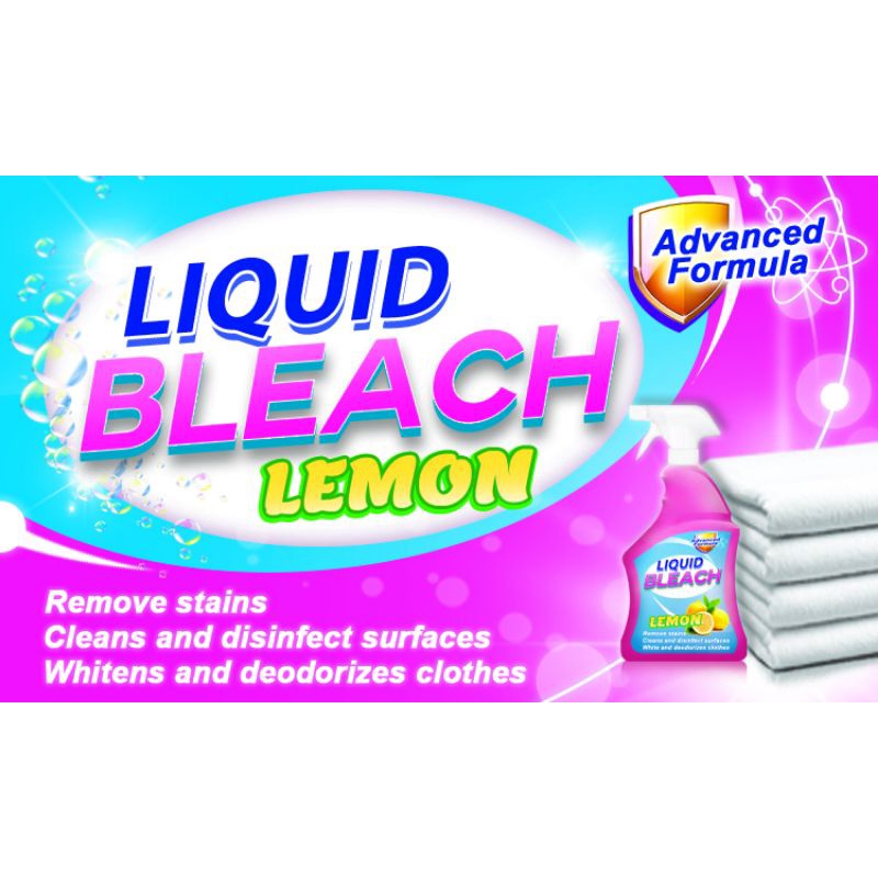 STICKER LABEL for LIQUID bleach | Shopee Philippines