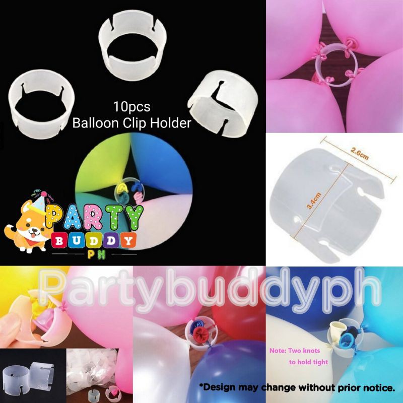 10pcs Balloon Arch Ring Connector Balloon Stand Decoration Buckle Clip ...