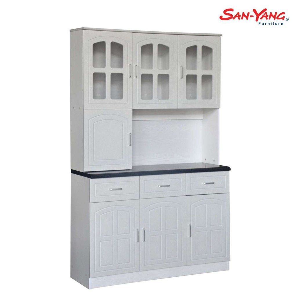 San-Yang Kitchen Cabinet FKC803 (White) SY presyo ₱3,856