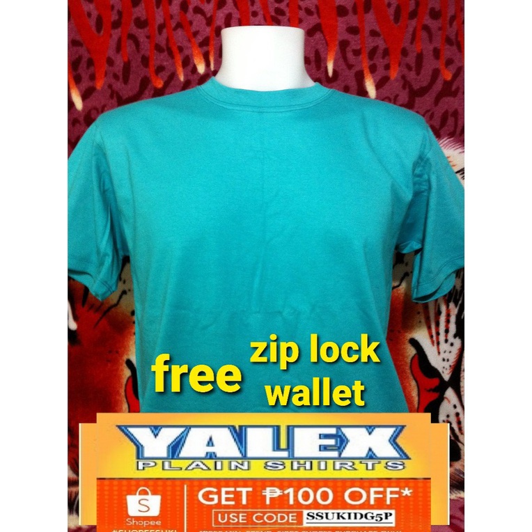 Yalex Plain Tshirt Turquoise Roundneck - NO MINIMUM - kids to adult ...