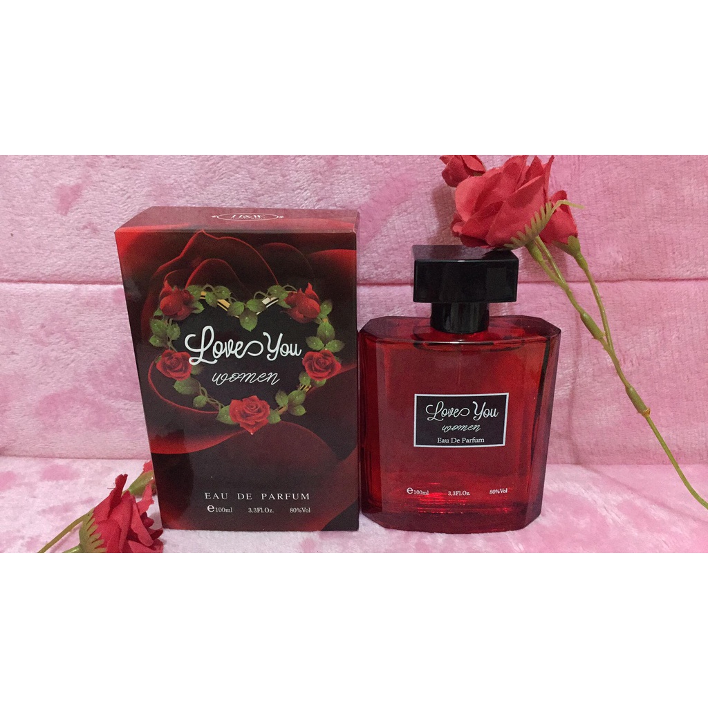 LOVE YOU PERFUME SPRAY FOR WOMEN 100ML | Shopee Philippines