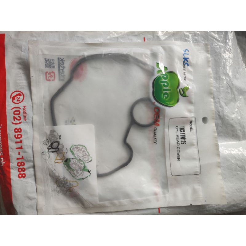 head packing gasket APPLEfor Tmx155/125, Rusi, CG, Racal, pinoy ...
