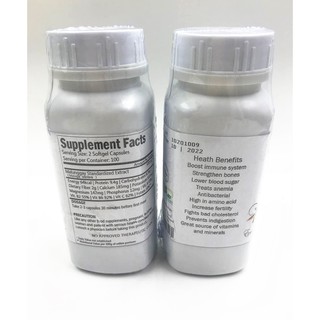 Malunggay Capsule 100's Natural Herb Food Supplement | Shopee Philippines