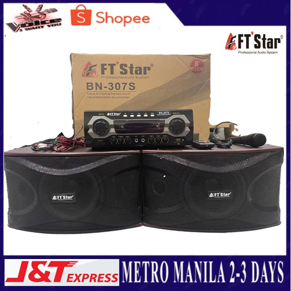 Megapro Karaoke Amplifier & Speaker with FM Bluetooth USB SD Amplifier ...