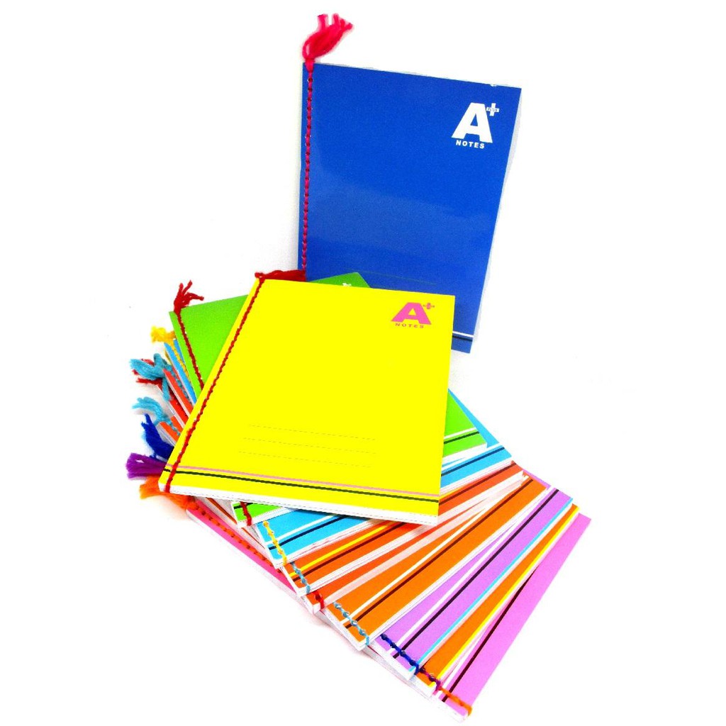 10 Pads Advance Yarn Notebook Neon Notes A Plus | Shopee Philippines