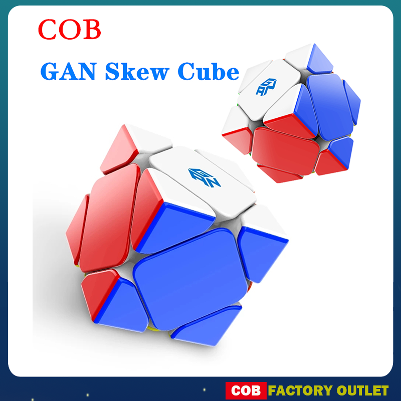 2020 gan magnetic skew cube 3x3 speed cube gan skewb m magic cube gans ...