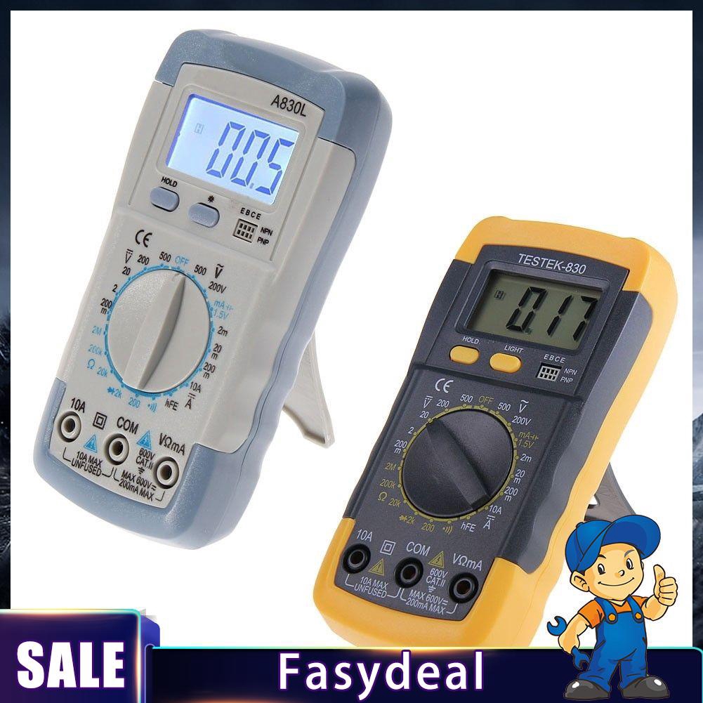 [FD]Electrical LCD Digital Multimeter AC DC Voltmeter Ohmmeter Multi ...