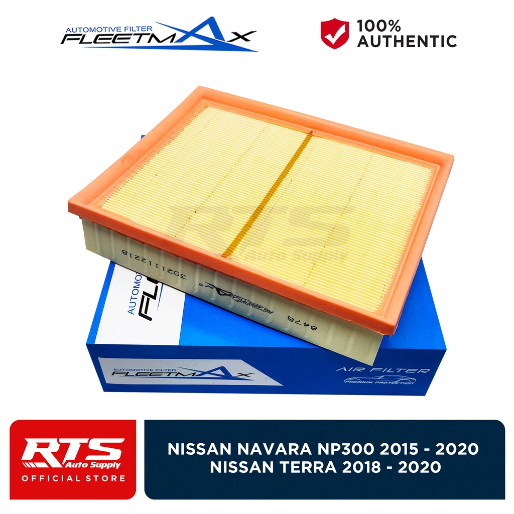 Fleetmax Air filter for Nissan Navara NP300 and Terra FAS8478 | Shopee ...