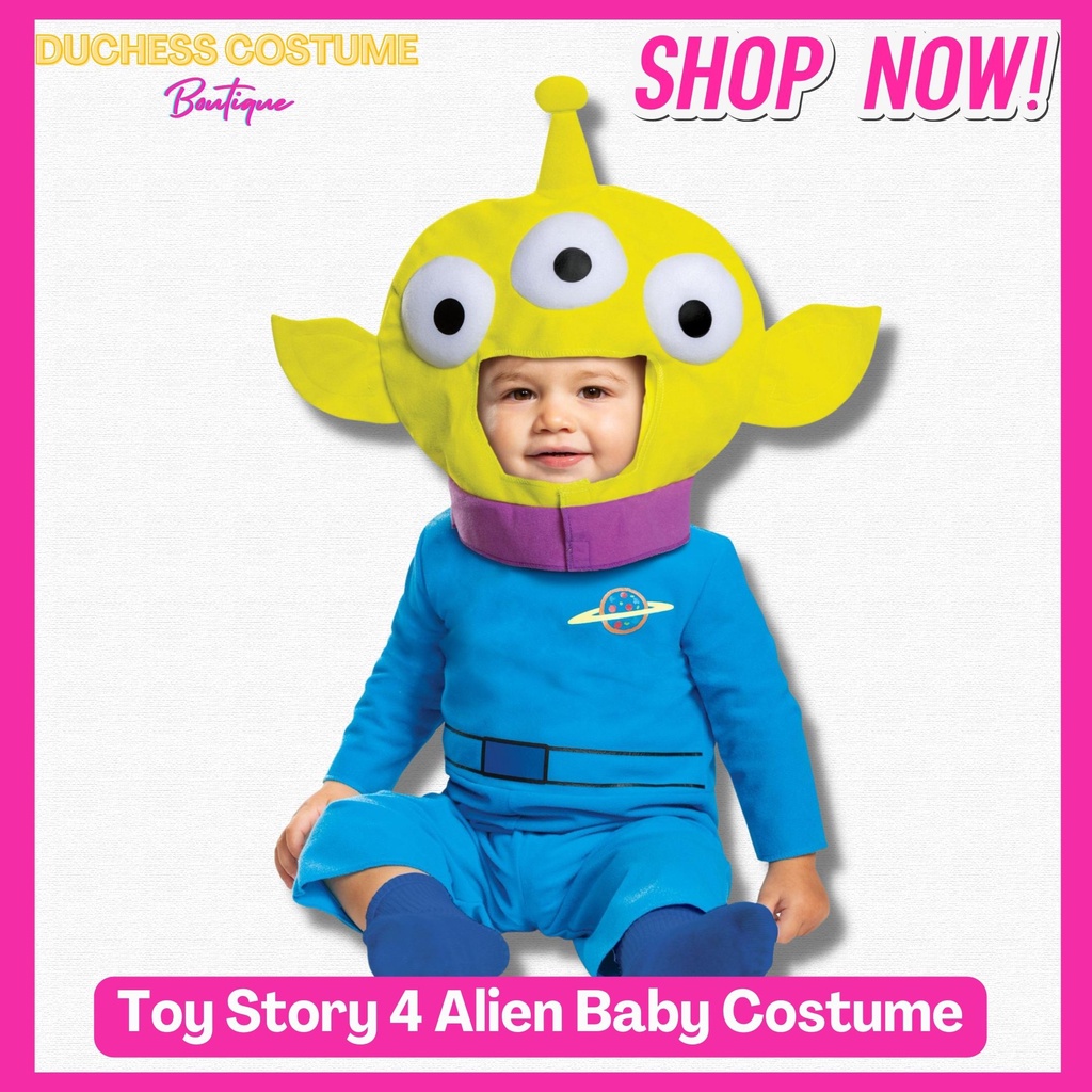 TOY STORY 4 Alien Costume for Baby 12-18 months | Shopee Philippines