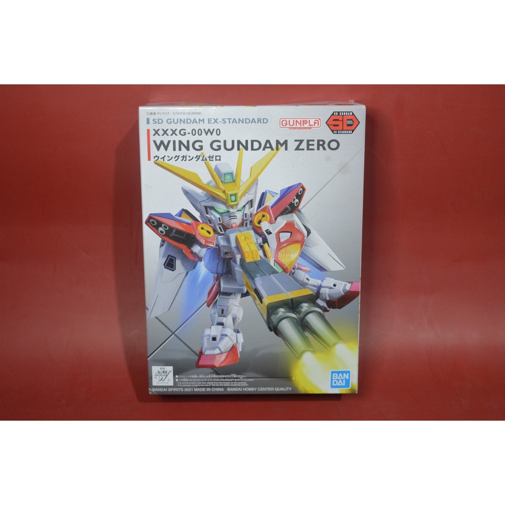 Bandai SD Gundam EX-Standard Wing Gundam Zero Gundam Plastic Model Kit ...