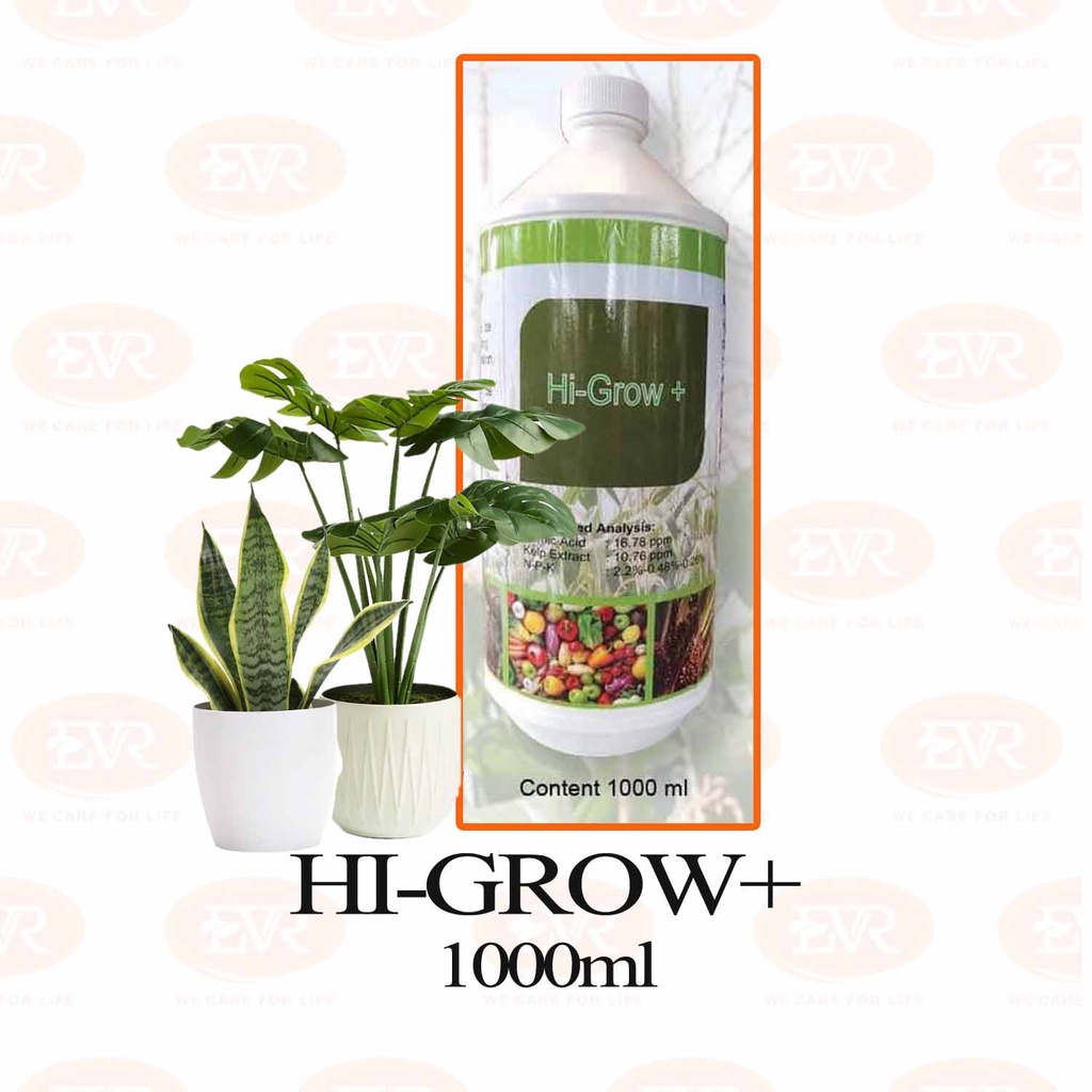 Hi-Grow+ Foliar - Natural Fert - Humic Acid + Kelp Extract - Bloom ...