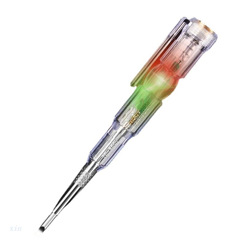 XI Smart Electrical Tester Pen Smart Chip Made Dual Colors LED Live ...