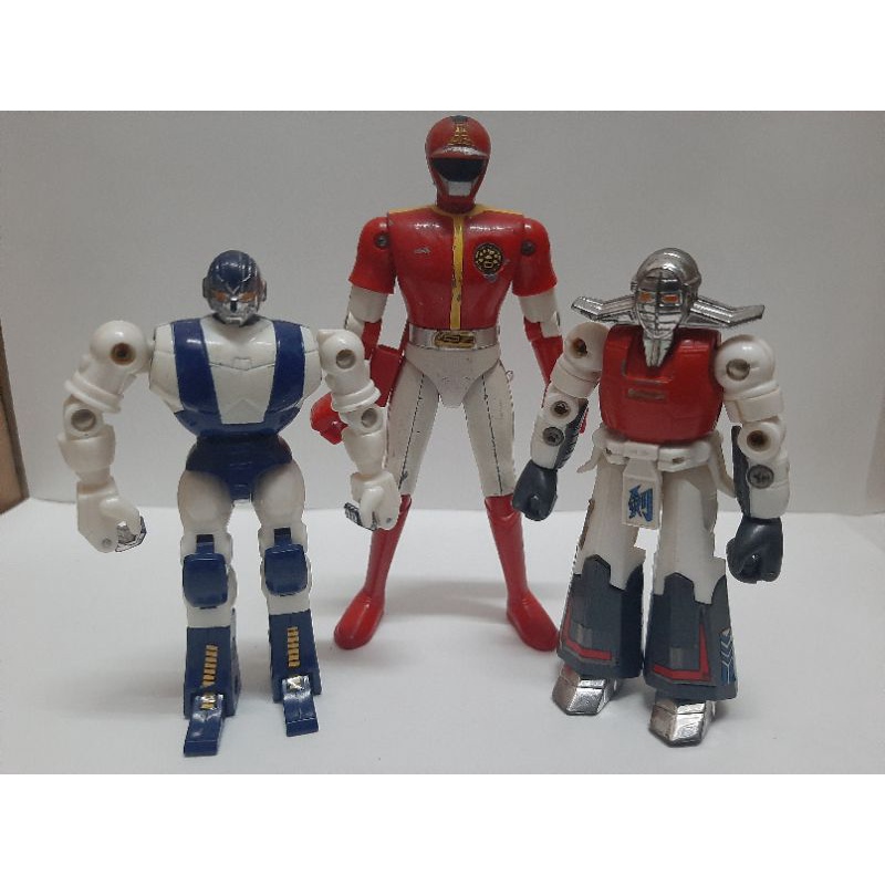 Vintage Robot Kagaku Sentai Dynaman/Marchial Art Robot Metal/Hard ...