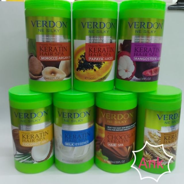 Verdon hair spa keratin conditioner 1000ml treatment | Shopee Philippines