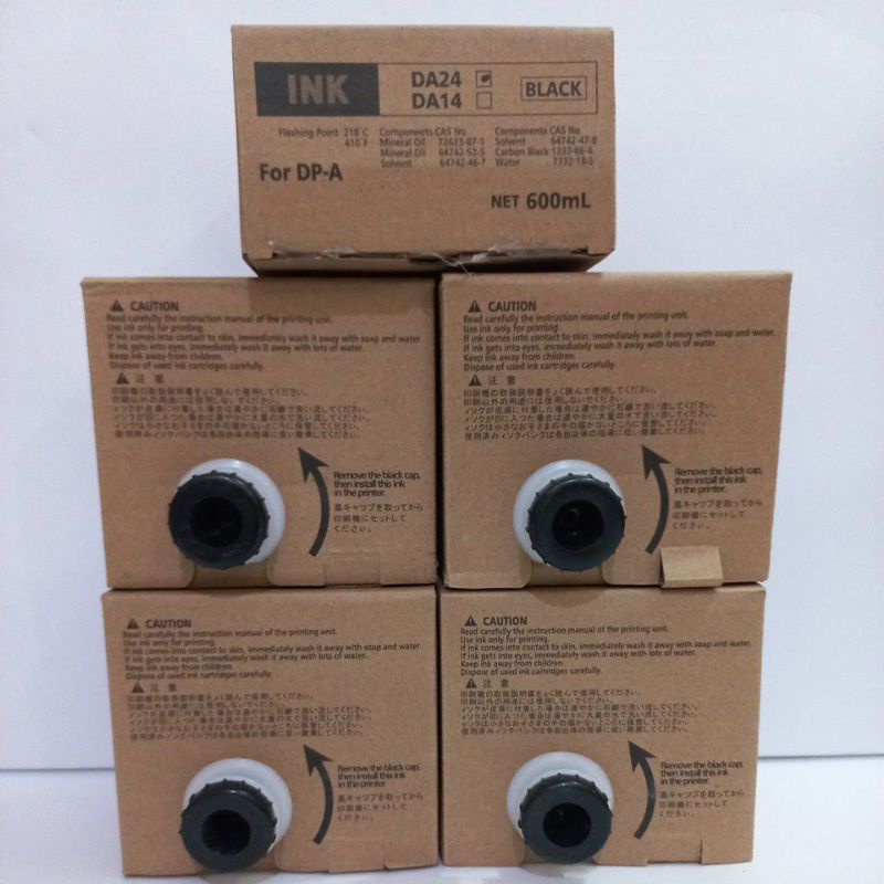 Duplo Ink Compatible Ink DA24 for DP-A Black 600ml | Shopee Philippines