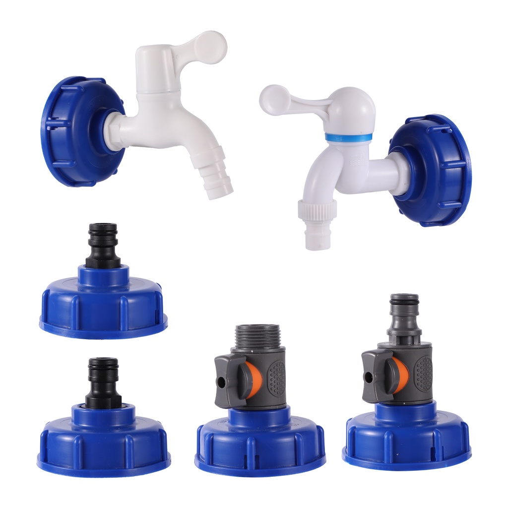 IBC Tank Adapter S60 Coarse Thread Tap Valve Replacement Fitting Ton ...