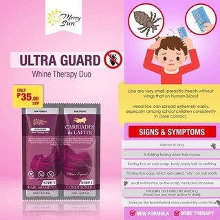 MerrySun 2in1 Anti Kuto Shampoo and Conditioner | Shopee Philippines