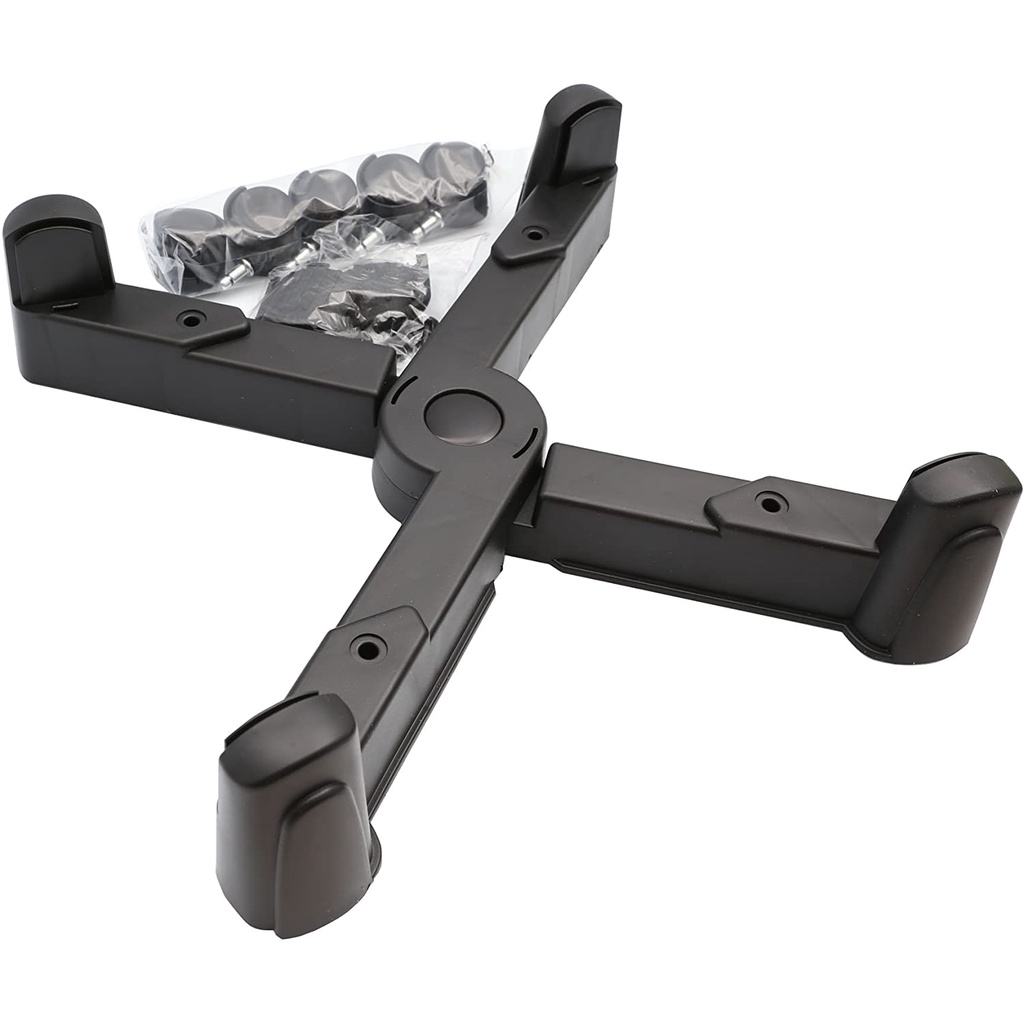 Iocrest Cpu Stand Atx Case Caddy Adjustable Width- 5 Caster Roller ...