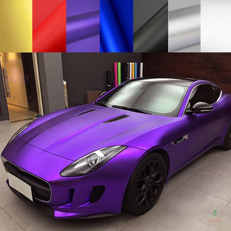 Universal Car Matte Color Wrap Sheet 60in 20in 12 In PVC Decoration 