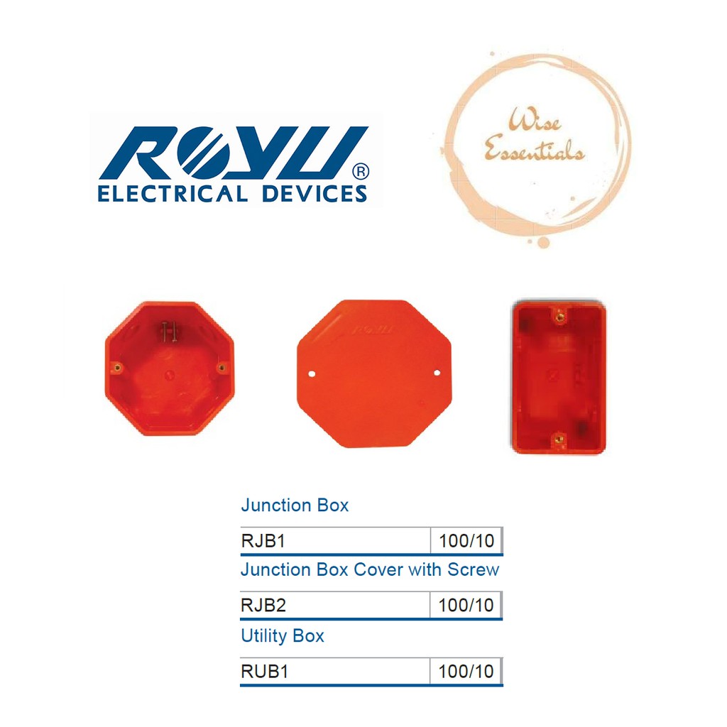 ROYU Junction Box, Utility Box | Shopee Philippines