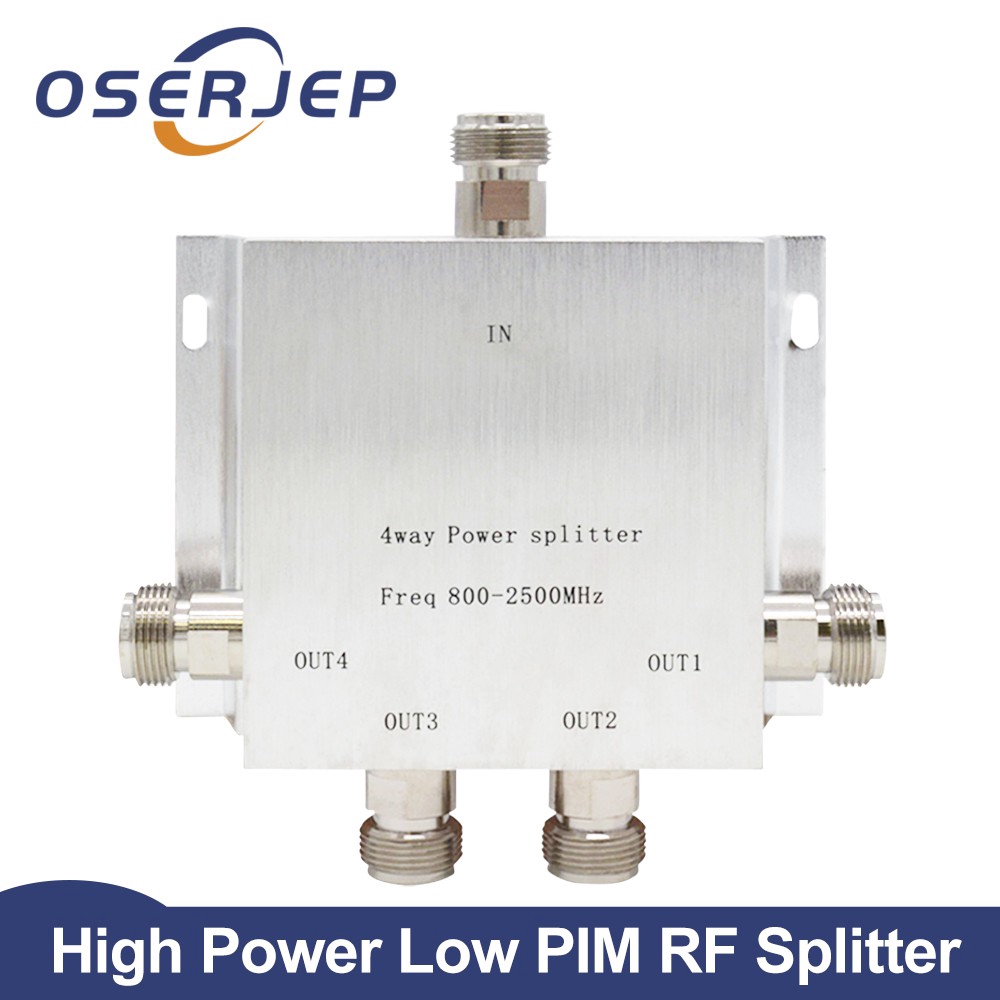 RF 4 Way Power Splitter 380-2500MHz Divider N female | Shopee Philippines