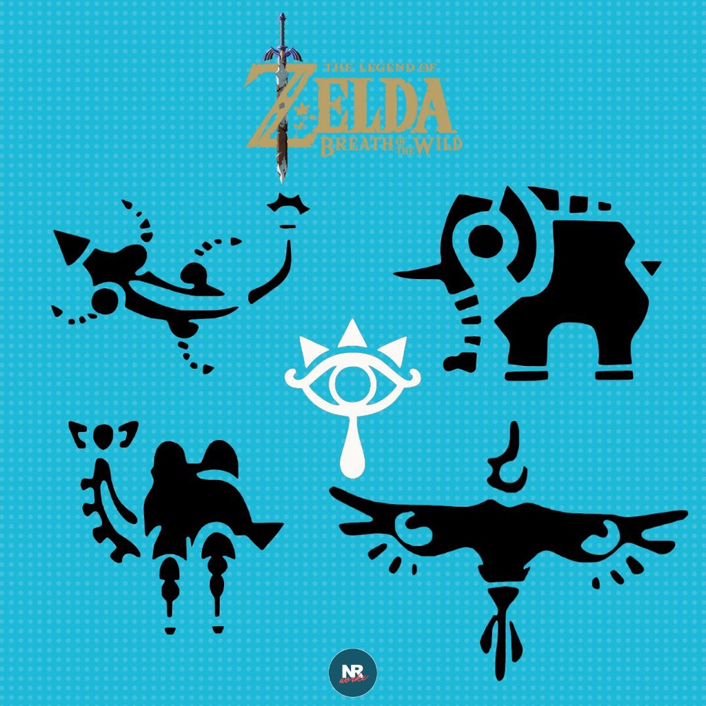 Zelda BOTW Breath of The Wild Vinyl Decal Sticker | Shopee Philippines