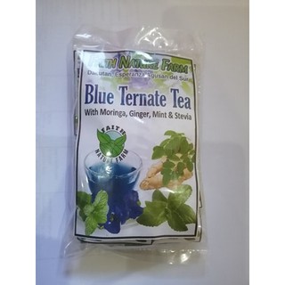 Blue Ternate Tea w/ Moringa, Ginger, Mint & Stevia ( 10's Tea Bags ...