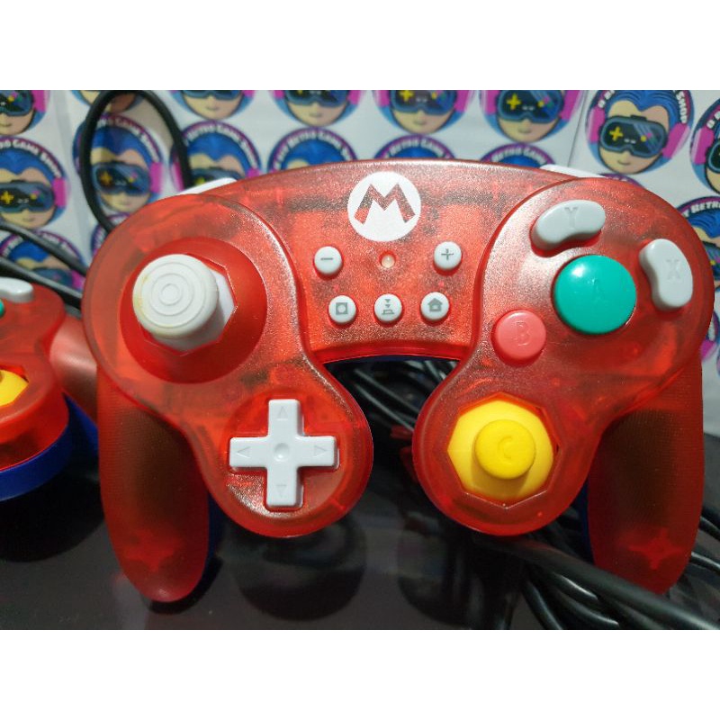 Nintendo Switch Pro Controller GameCube design Mario Edition | Shopee ...