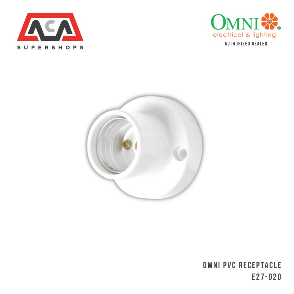 OMNI PVC RECEPTACLE E27 | Shopee Philippines