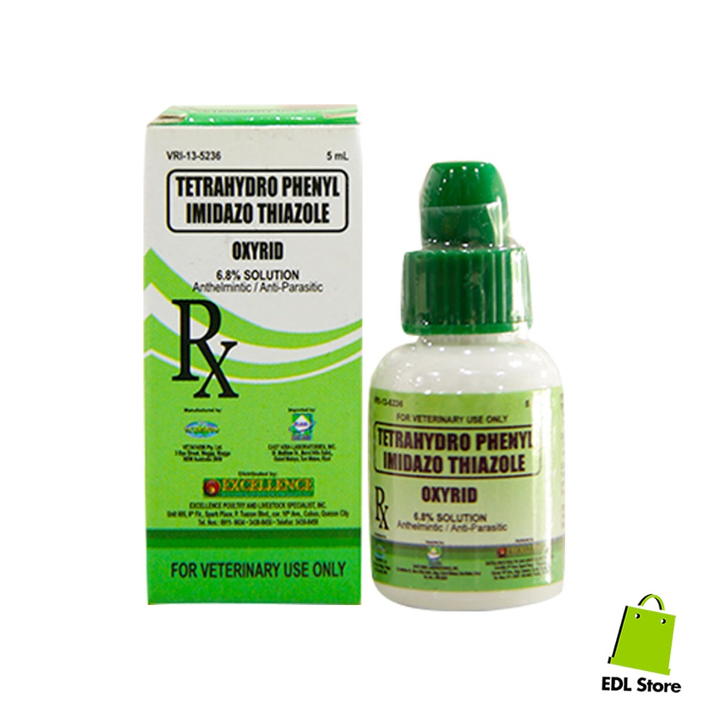 Oxy-Rid eye-worm drops Anti-parasitic 5 ml | Shopee Philippines
