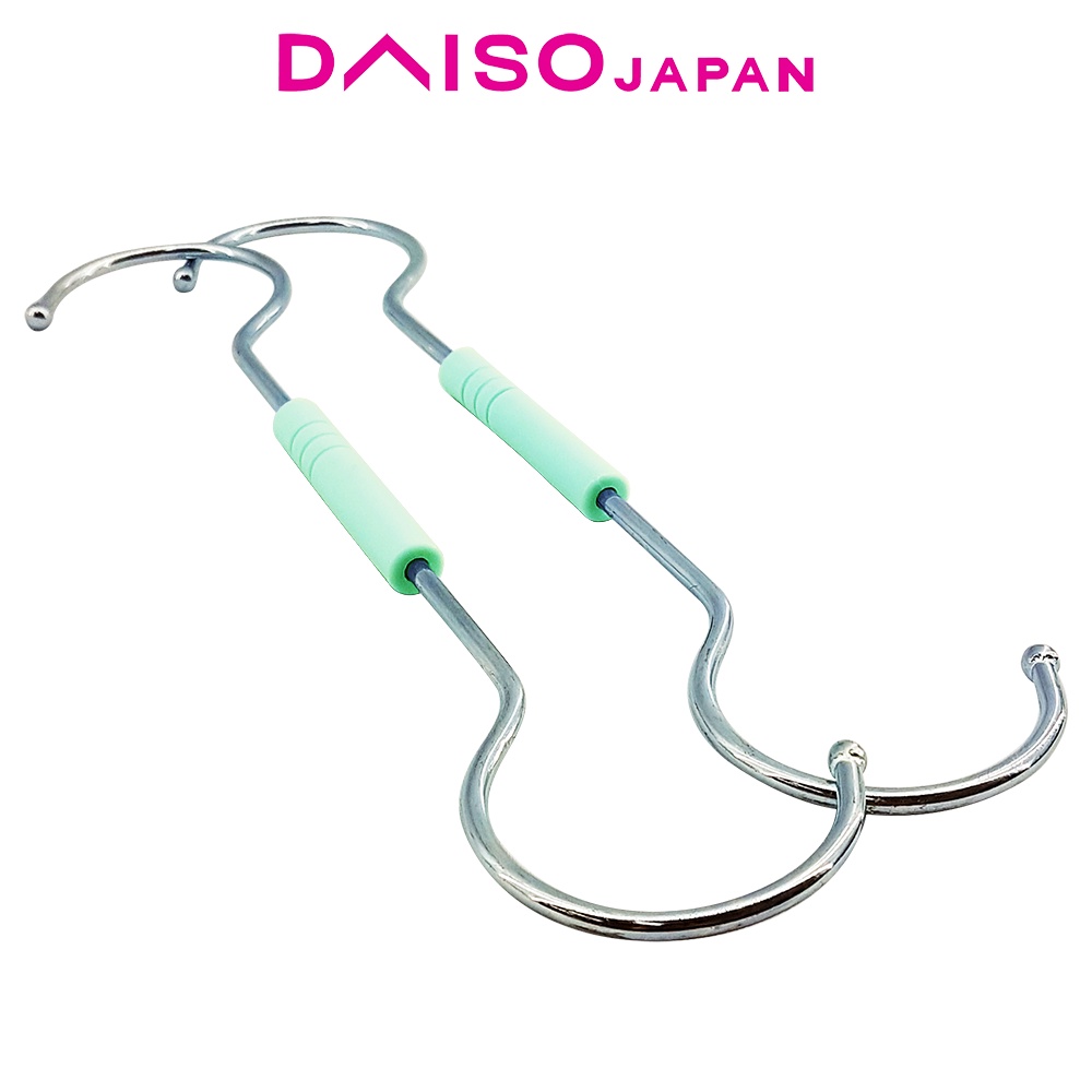 Daiso Green Steel Rotating Hook 25cm 2 pcs | Shopee Philippines