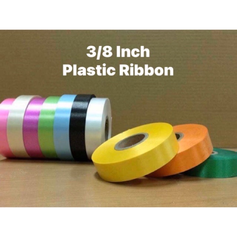 Plastic Ribbon #2 or 3/8 inch (Three Arrow Brand) for Cake Boxes | Gift ...