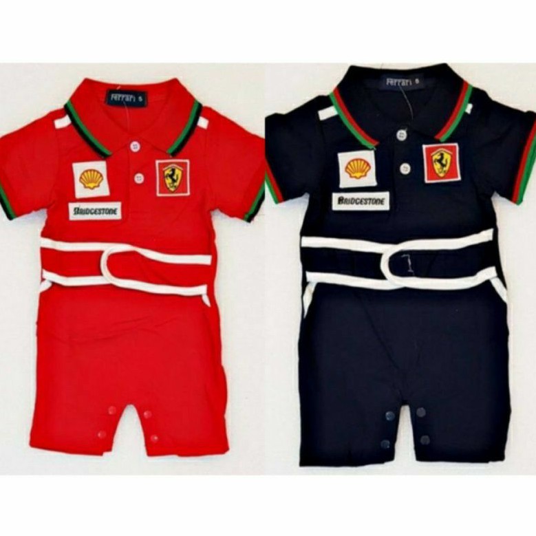 Ferrari Baby overall cotton | Shopee Philippines