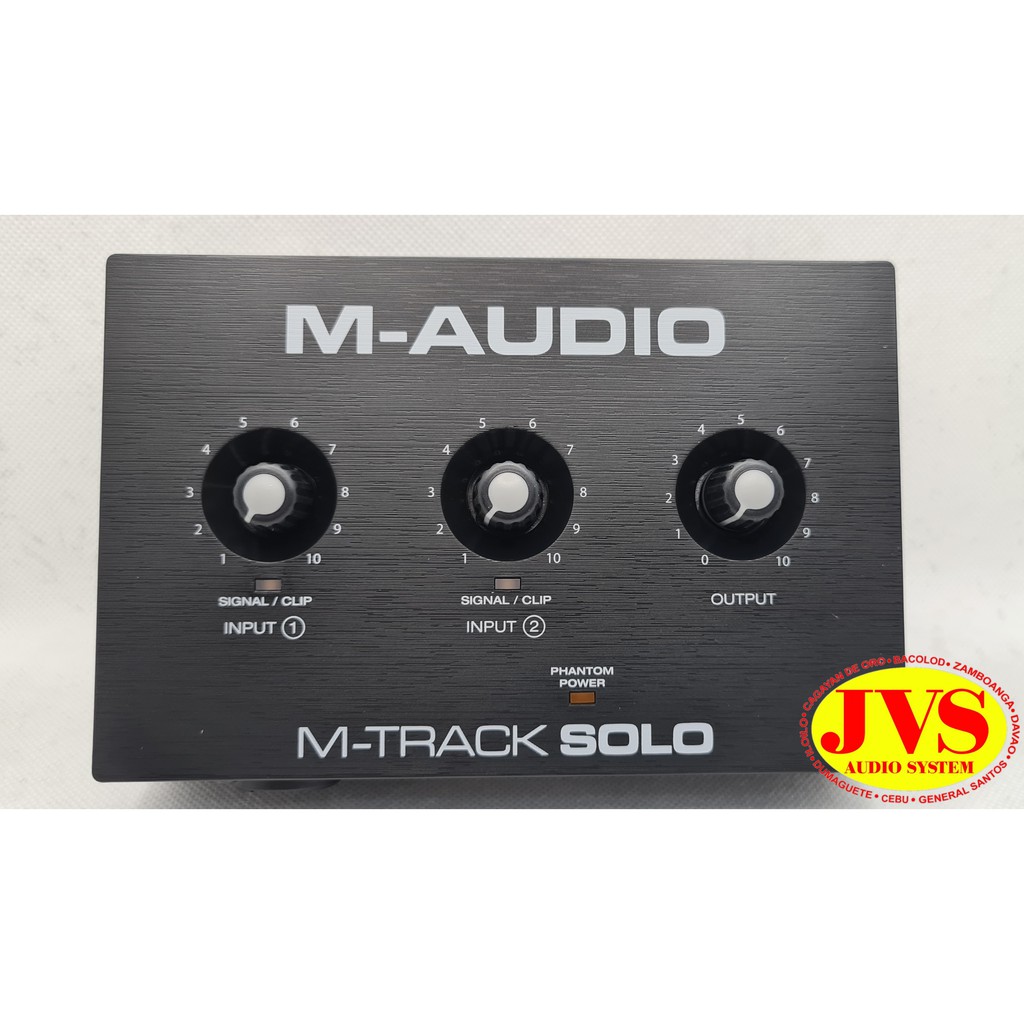 M-Audio M-Track Solo Audio Interface | Shopee Philippines