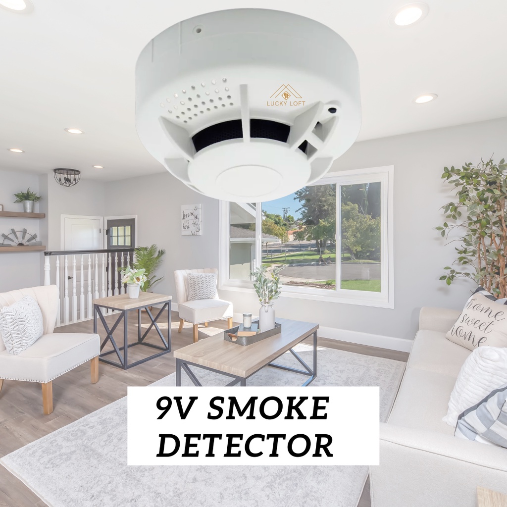 Stand Alone Smoke Detector Fire Alarm 9v Battery Operated Standalone ...