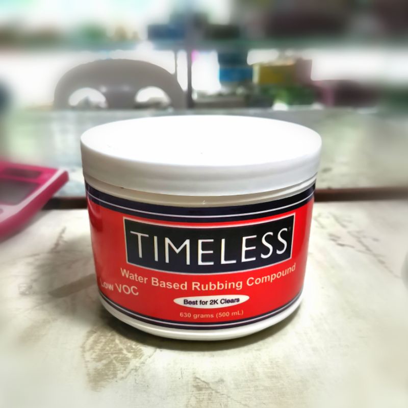 TIMELESS WATER BASED RUBBING COMPOUND 500ML(630GRMS) | Shopee Philippines