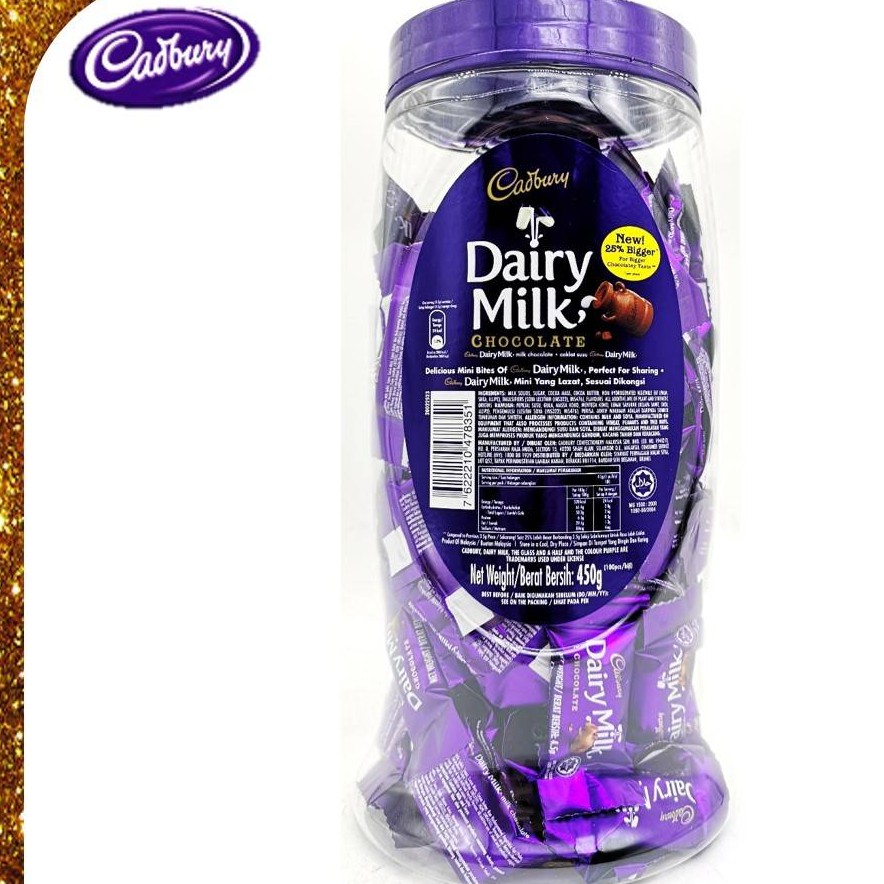 Cadbury Mini Bites in Jar | BeeCost