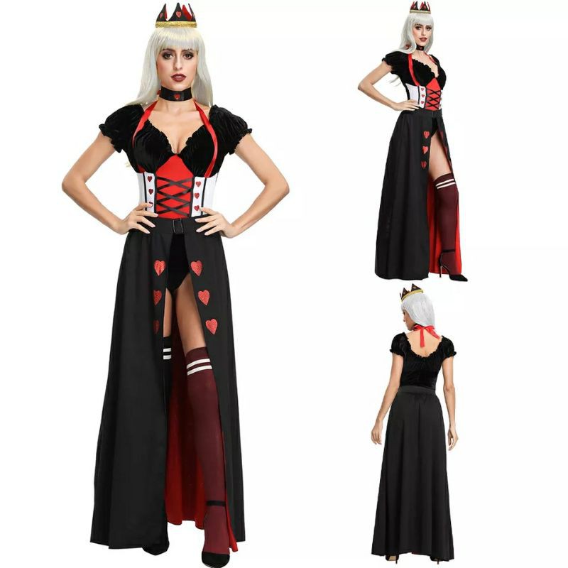 Halloween Costumes For Women,Queen Cosplay Halloween Suit Women Party ...