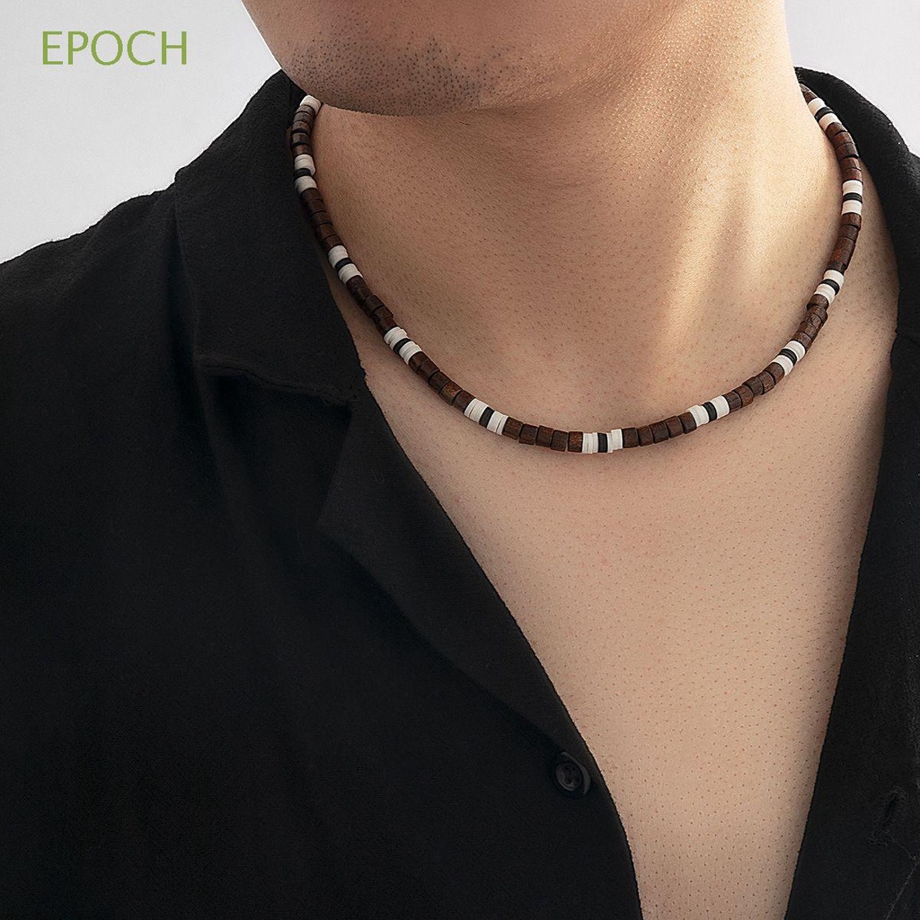 EPOCH Fashion Male Necklace Creative Minimalist Soft Pottery Piece ...