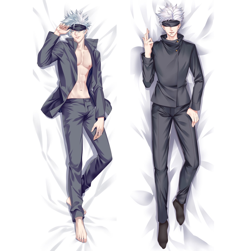 60x180cm Anime Jujutsu Kaisen Gojo Satoru Dakimakura Hugging Body ...