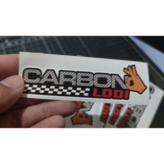 Carbon Lodi Vinyl Sticker Waterproof Laminated High Quality Sticker ...