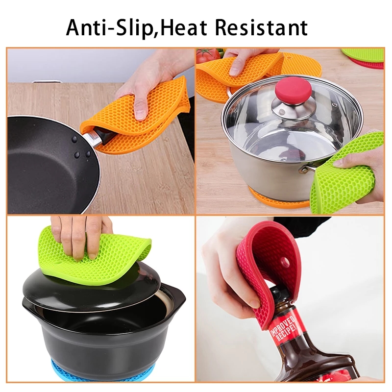 honeycomb-round-heat-resistant-silicone-pot-holder-hot-pot-mat-pad