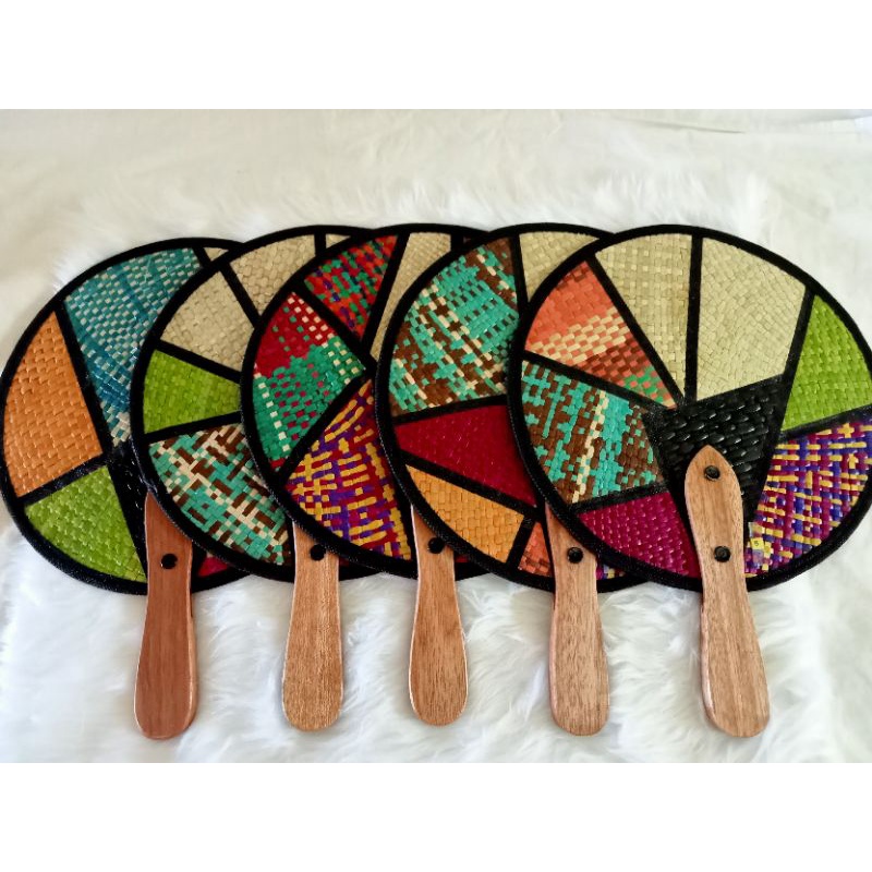 Colorful Native Handfan (Abaniko) | Shopee Philippines