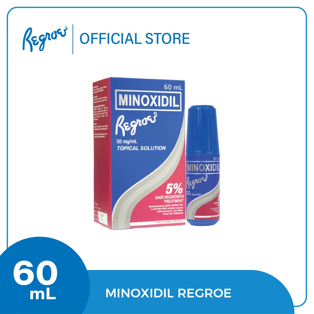 REGROE MINOXIDIL 5% 60ML presyo ₱1,015