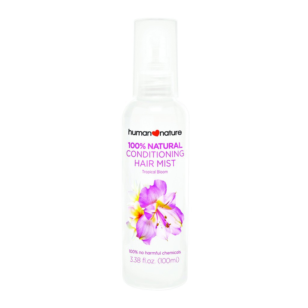 Human Nature Conditioning Hair Mist Tropical Bloom100ml | Shopee ...