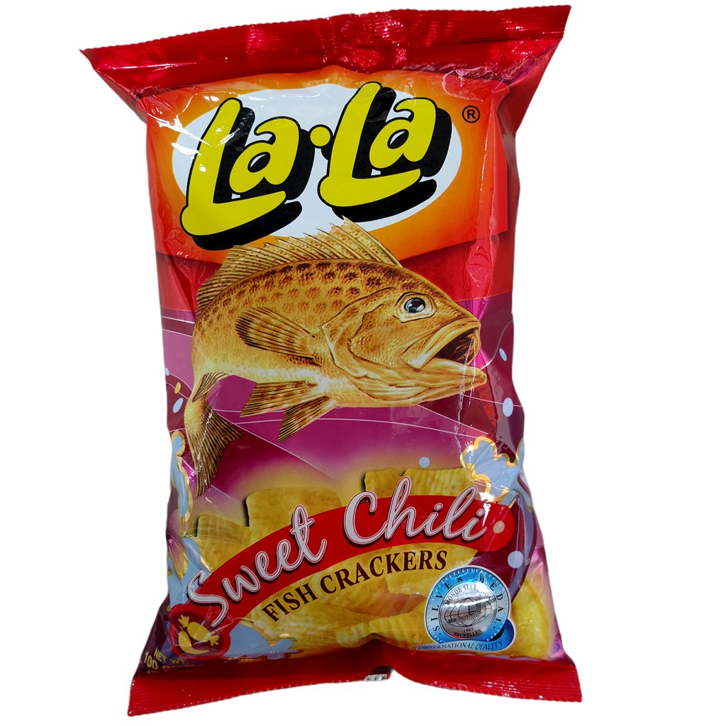Lala Fish Crackers Sweet Chili 100g | Shopee Philippines